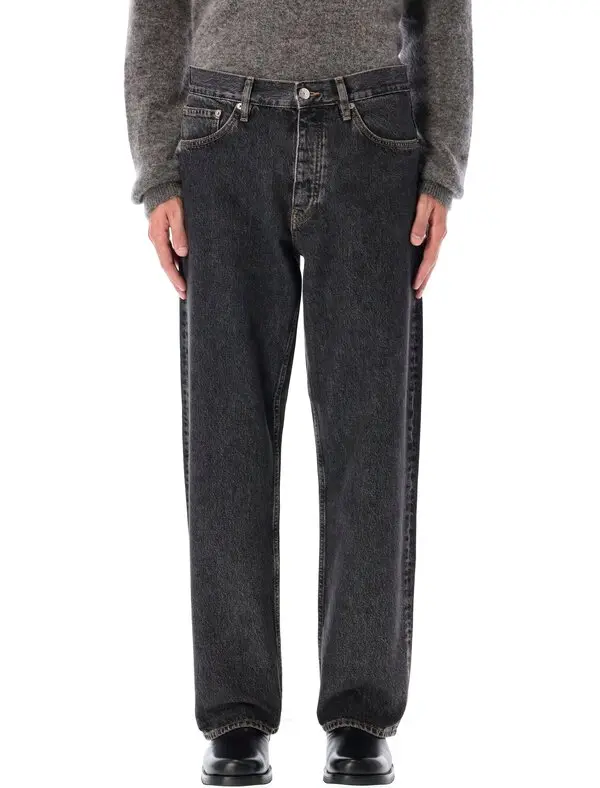 SUNFLOWER Loose Fit Denim - Black
