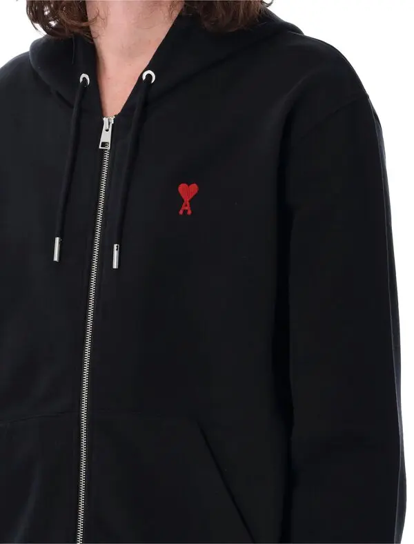 Ami De Coeur Zipped Hoodie