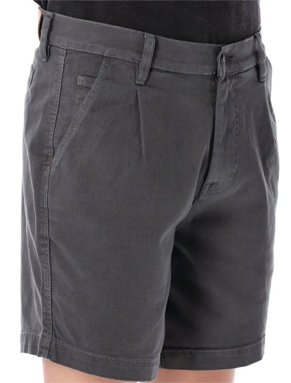 CORRIDOR Pleated Twill Shorts