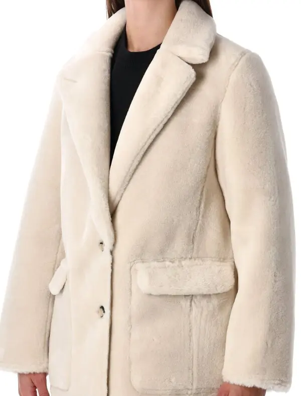 URBANCODE Faux Fur Reversible Tailored Coat