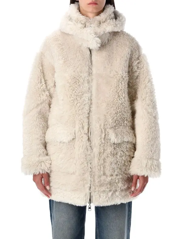 URBANCODE Reversible Faux Fur Hooded Coat