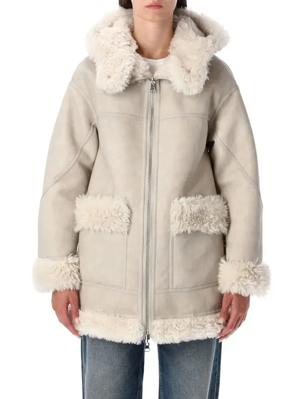 URBANCODE Reversible Faux Fur Hooded Coat