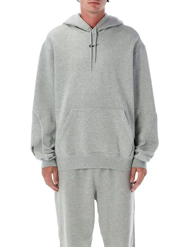 Nike Cotton Blend Nocta Fleece Hoodie - Grey