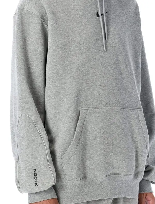 Nike Cotton Blend Nocta Fleece Hoodie - Grey