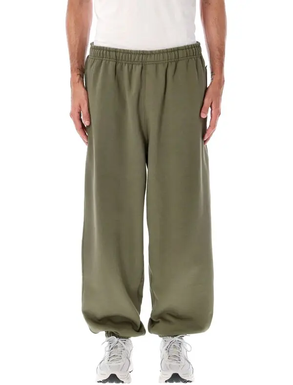 Nike Solo Swoosh Fleece Trousers - Medium Olive