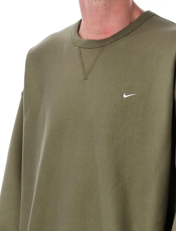 Nike Solo Swoosh Sweatshirt - Medium Olive