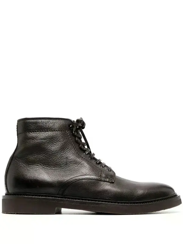Officine Creative Leather Biker Boots