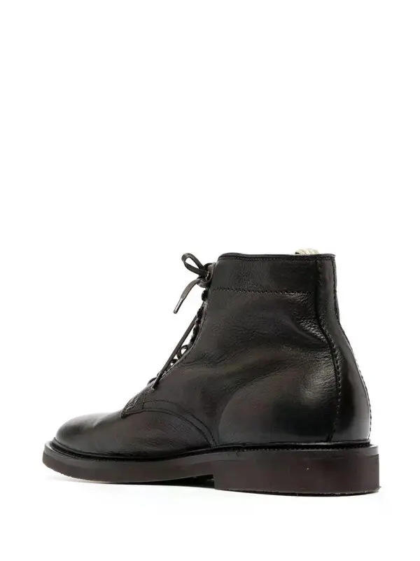 Officine Creative Leather Biker Boots