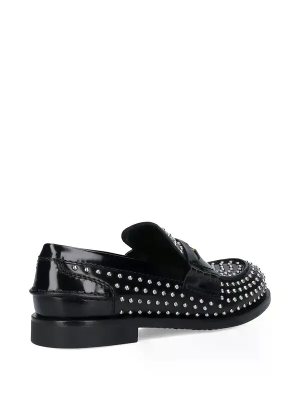 Miu Miu Studded Penny Loafers