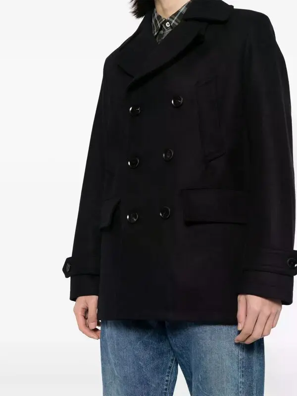 Belstaff Double-breasted Wool-cashmere Coat