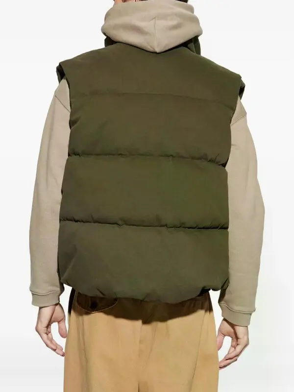 Dsquared2 Quilted Vest With Logo