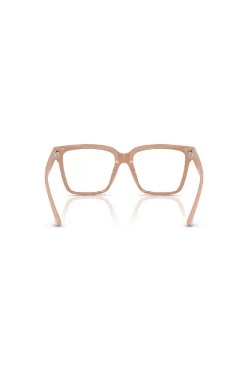 JIMMY CHOO Square Acetate Eyeglasses - Pink