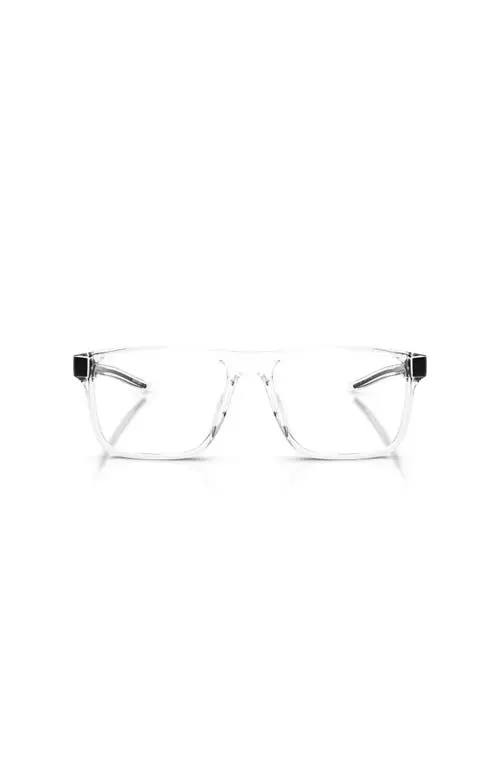 SCUDERIA FERRARI 55mm Rectangle Eyeglasses - Transparent