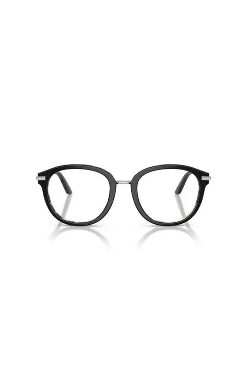 Dolce & Gabbana 52mm Phantos Optical Glasses - Black