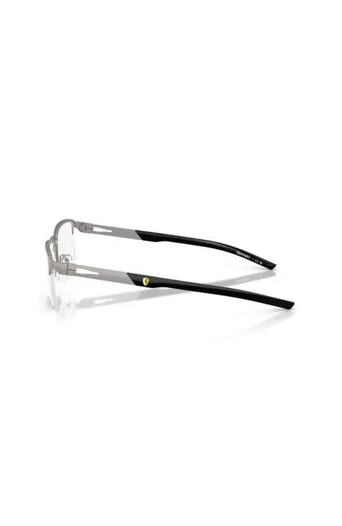 SCUDERIA FERRARI Rectangle Eyeglasses - Grey