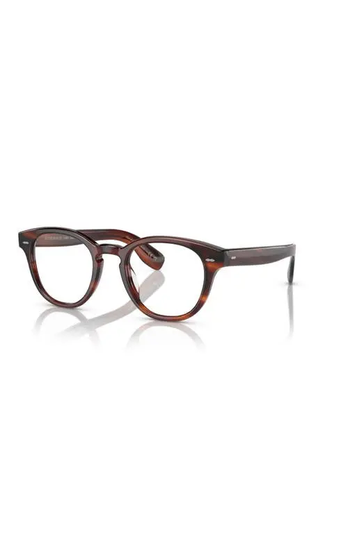 Oliver Spencer 48mm Round Optical Glasses - Tortoise