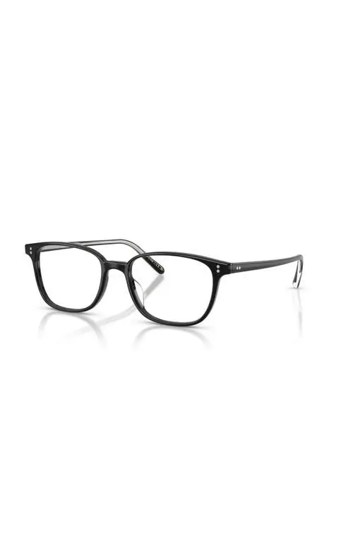 Oliver Spencer 53mm Square Optical Glasses - Black