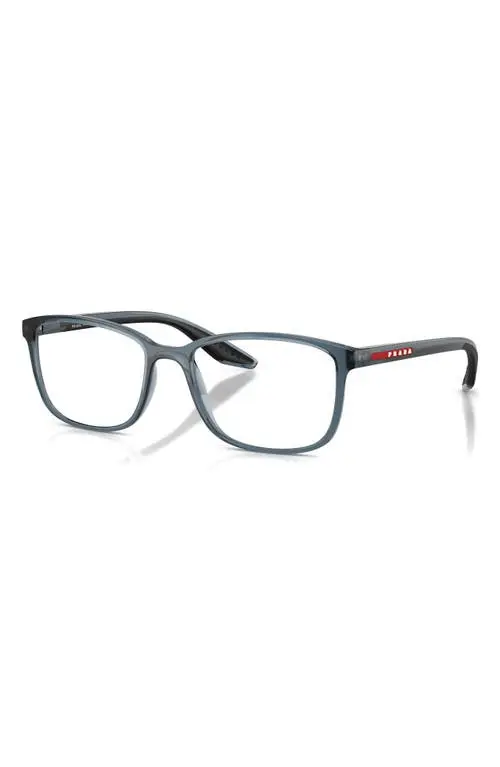 Prada 55mm Rectangle Eyeglasses