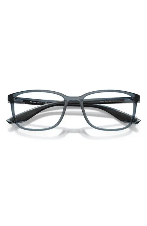 Prada 55mm Rectangle Eyeglasses