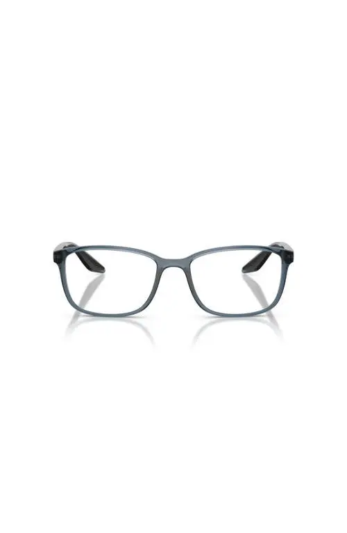 Prada 55mm Rectangle Eyeglasses