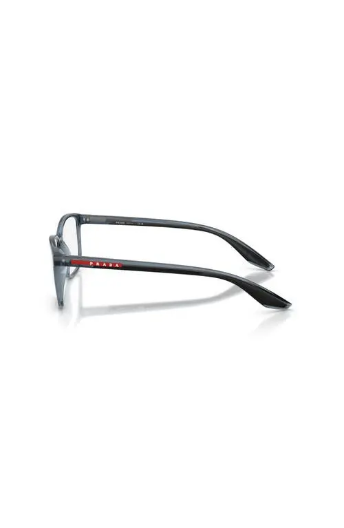 Prada 55mm Rectangle Eyeglasses