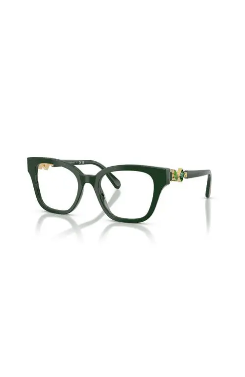 SWAROVSKI 52mm Square Optical Glasses - Green