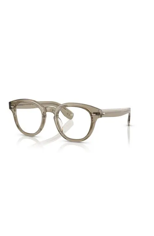 Oliver Spencer 50mm Round Eyeglasses - Green