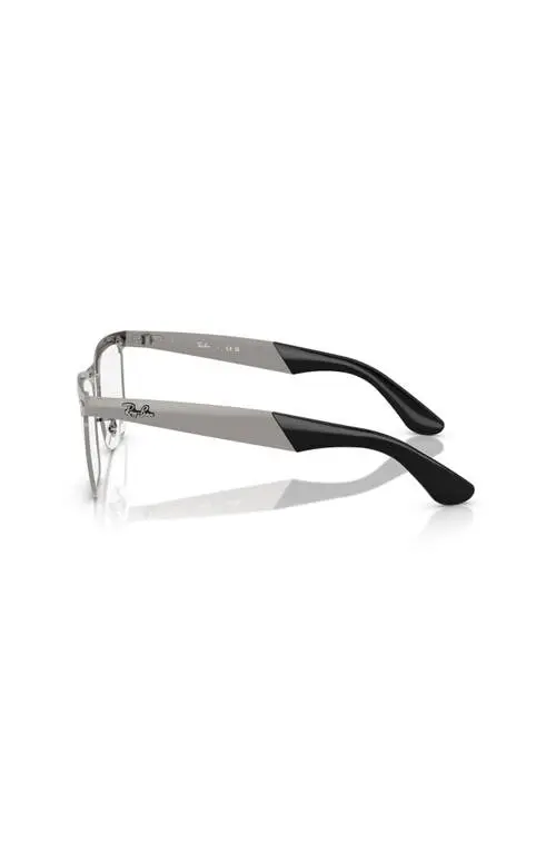 Ray-ban 53mm Square Eyeglasses - Grey