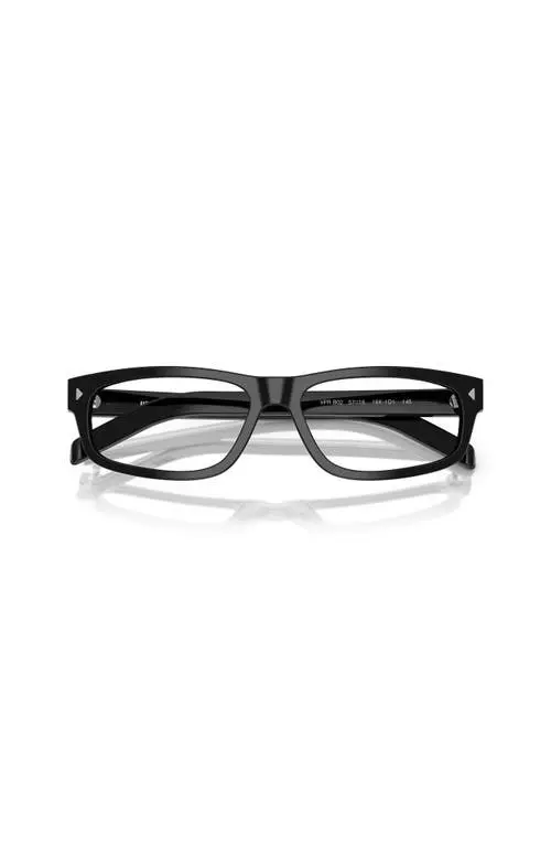 Prada 57mm Rectangle Optical Glasses
