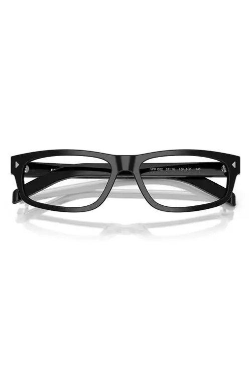 Prada 57mm Rectangle Optical Glasses