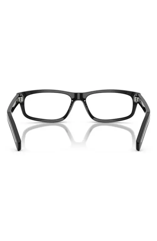 Prada 57mm Rectangle Optical Glasses