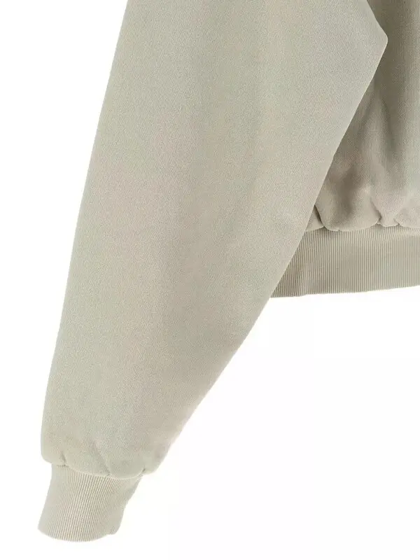 ENTIRE STUDIOS Thermal Zip-front Hoodie - Neutrals
