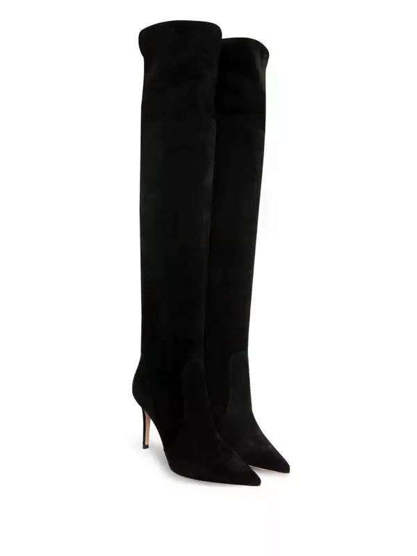 GIANVITO ROSSI 90mm Hansen Cuissard Over-the-knee Boots