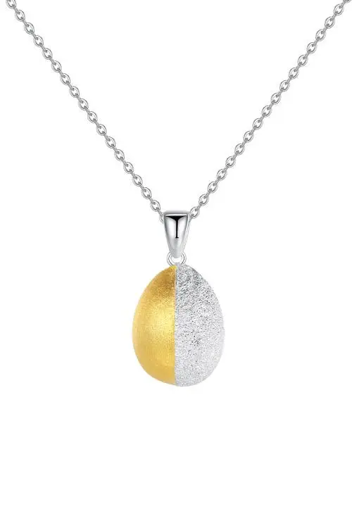 CLASSICHARMS Frosted Pendant Necklace - Gold