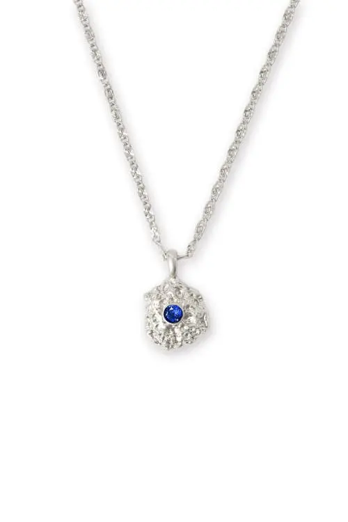 CLASSICHARMS Shayla Molten Cubic Zirconia Pendant Necklace - Gold/blue