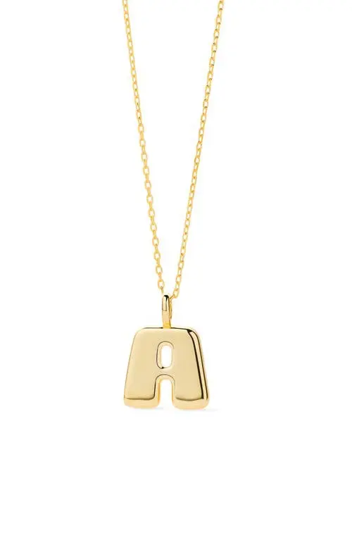 ANA LUISA Letter Pendant Necklace - A