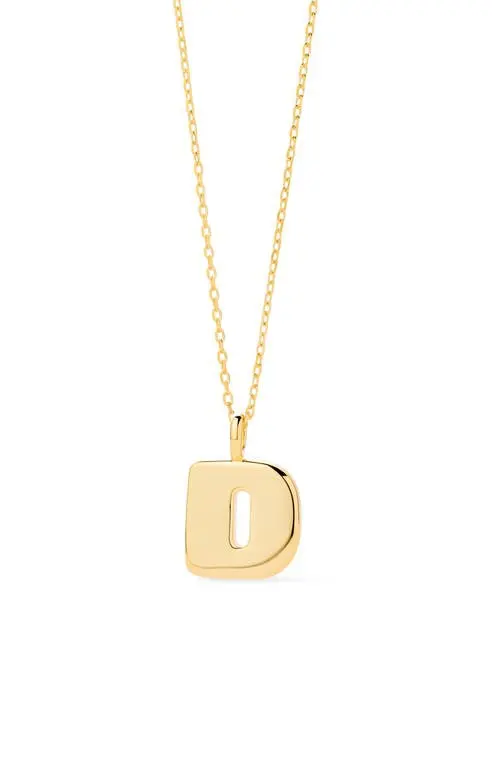 ANA LUISA Letter Pendant Necklace - D