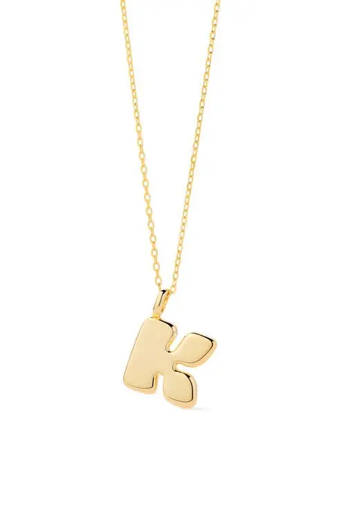 ANA LUISA Letter Pendant Necklace - K