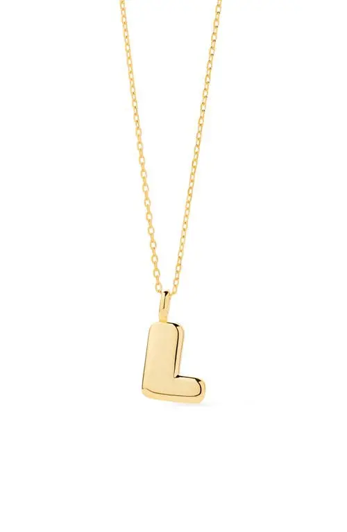 ANA LUISA Letter Pendant Necklace - L