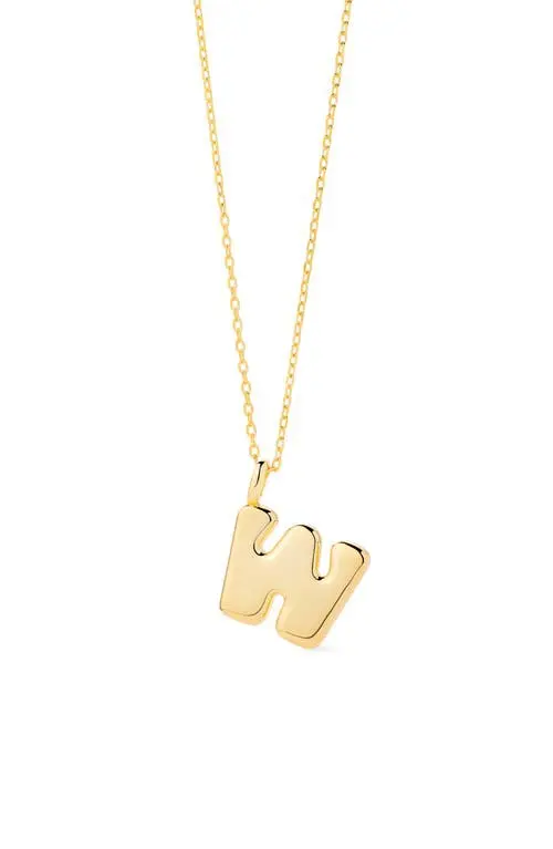 ANA LUISA Letter Pendant Necklace - W