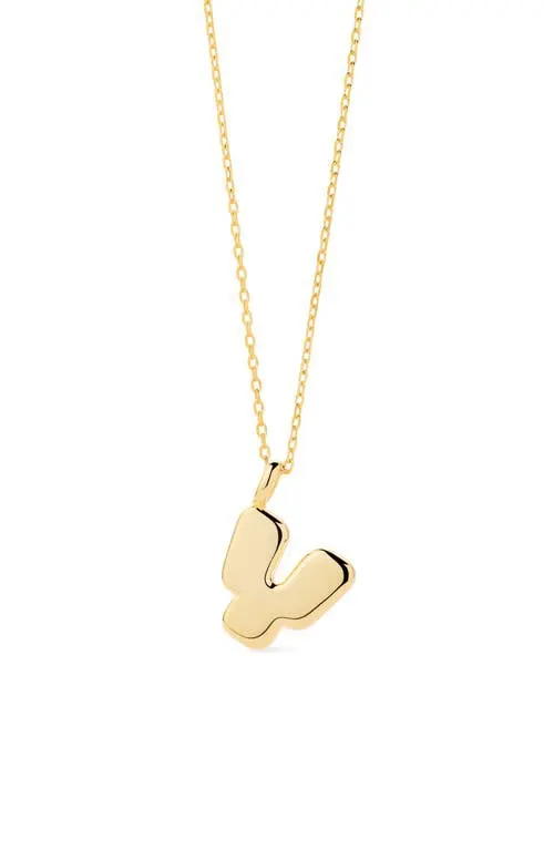 ANA LUISA Letter Pendant Necklace - Y