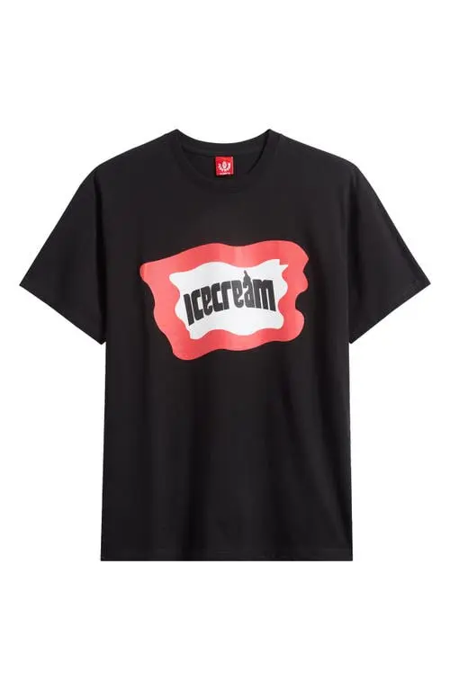 ICECREAM Games Graphic T-shirt - Black