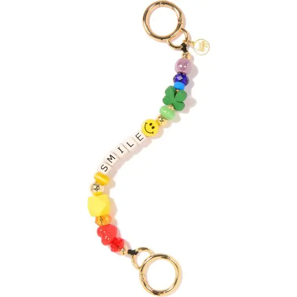 VENESSA ARIZAGA Town Bag/key Leash - Rainbow