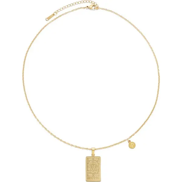 PETIT MOMENTS Zodiac Pendant Necklace - Goldeo