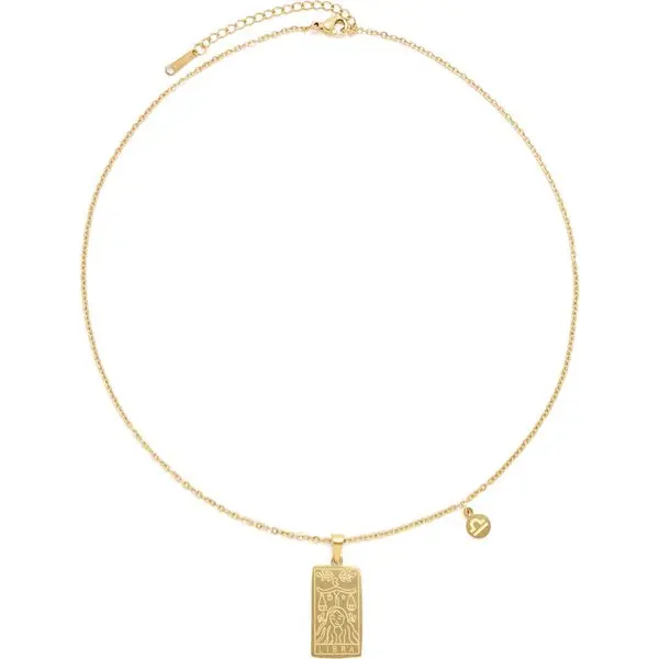 PETIT MOMENTS Zodiac Pendant Necklace - Goldibra