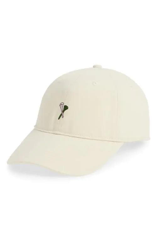 FRASIER STERLING Tee Time Baseball Cap - Cream