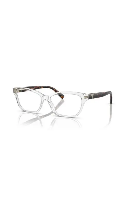 Tiffany & Co. Rectangle Full Rim Acetate Eyeglasses