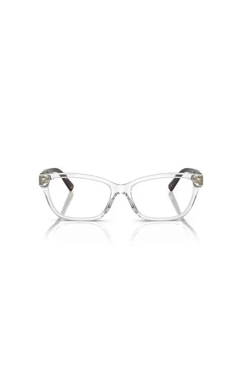 Tiffany & Co. Rectangle Full Rim Acetate Eyeglasses