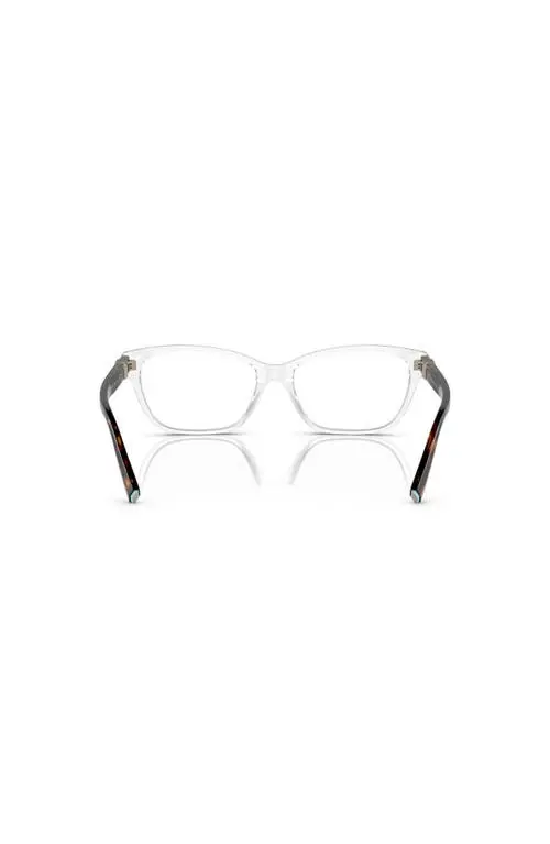 Tiffany & Co. Rectangle Full Rim Acetate Eyeglasses