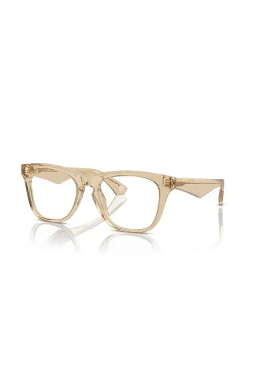 Burberry 51mm Square Eyeglasses - Beige